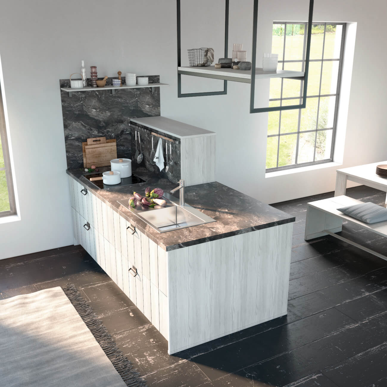 Marmor in der Küche: Die schönsten Ideen und Bilder - Küchenfinder