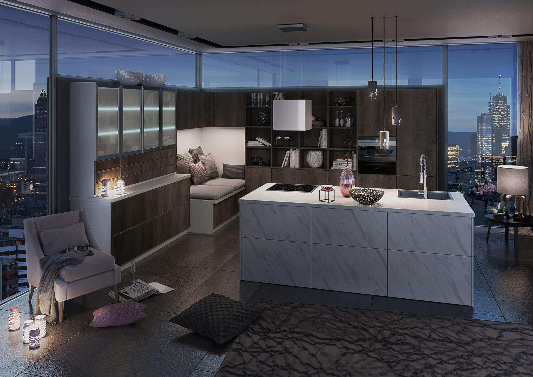 Marmor in der Küche: Die schönsten Ideen und Bilder - Küchenfinder