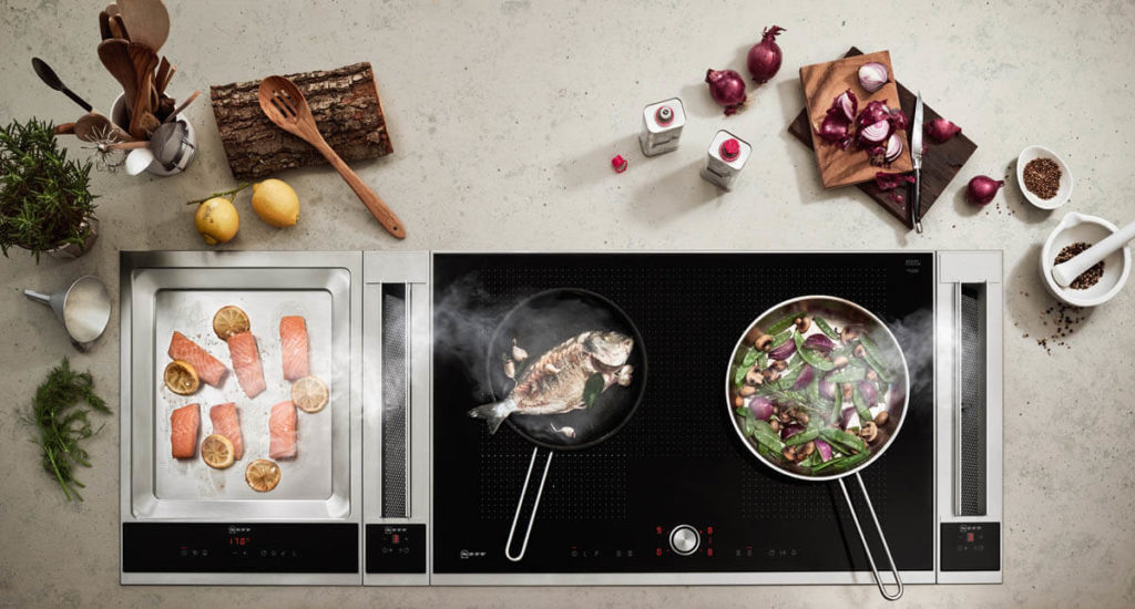 Die Kombi macht's: Neff Domino Kochfeld für Gas, Induktion, Grill ...